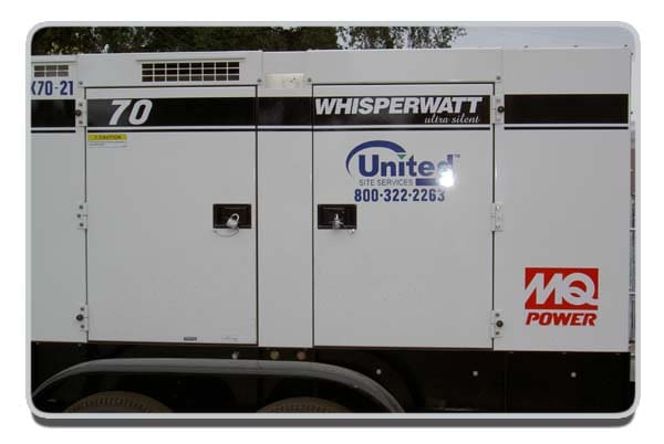 Temporary Power Service | United Site Services
