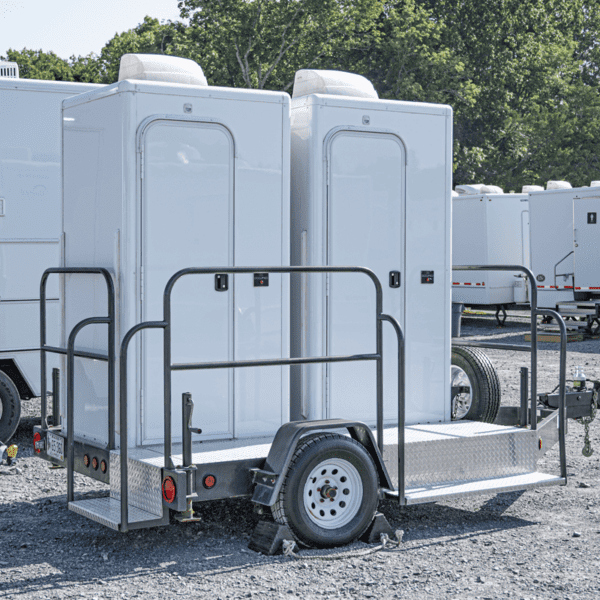 Portable Restroom Trailers | Restroom Trailer Rental | United Site Services
